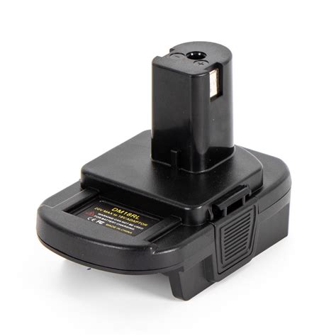 Urun DM18RL Battery Adapter For Milwaukee Dewalt 18V Convert To Ryobi