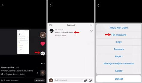 3 cách ghim bình luận trên TikTok trên PC Android và iPhone Salework