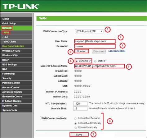 How To Setup FastestVPN On TPLink Router Using L2TP Protocol