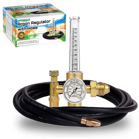 MANATEE Argon Regulator TIG Welder MIG Welding CO2 Flowmeter 10 To 60