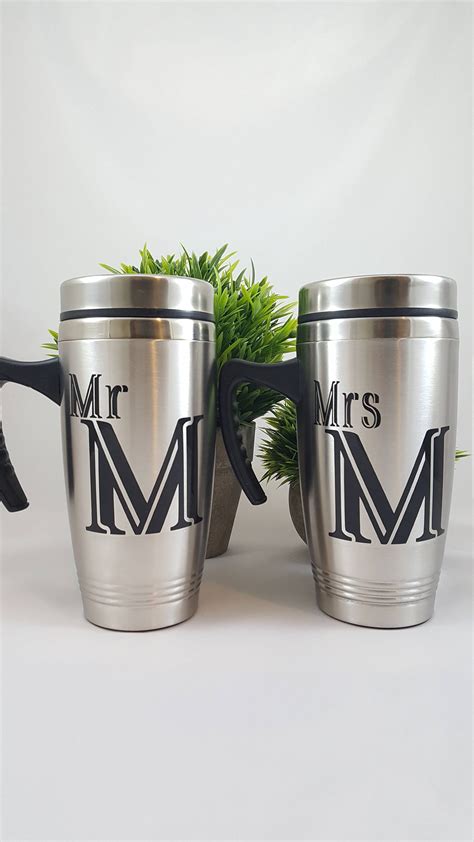 Personalized Mr And Mrs Mugs His And Hers Mug Mr Mrs Mug Etsy