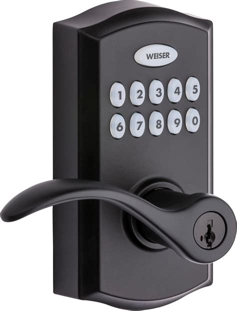 Weiser Smartcode 10 Poignée de porte électronique serrure de porte