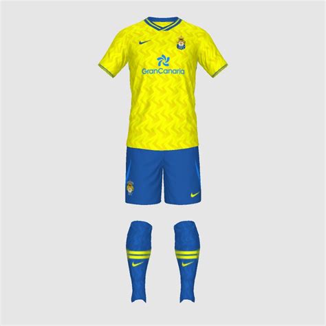 Las Palmas FC 23 24 FIFA Kit Creator Showcase