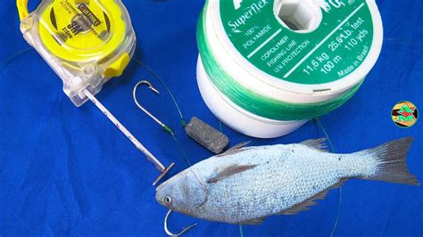 Como Armar una línea de Pesca de Mano Trucos de Anzuelo de Pescar