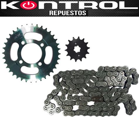 Kit De Arrastre Akt Sl Nkd Reforzado Original Env O Gratis
