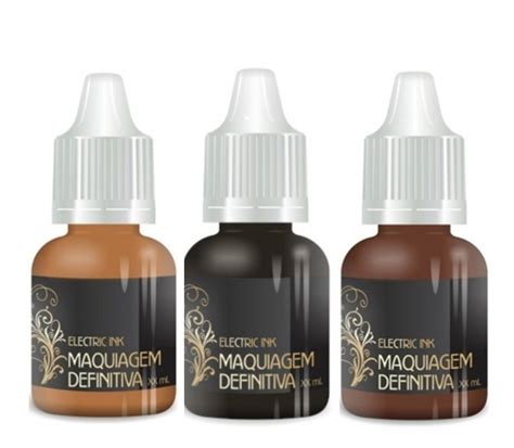 Pigmentos Electric Ink Ml Para Micropigmenta O Maquiagem Mercado