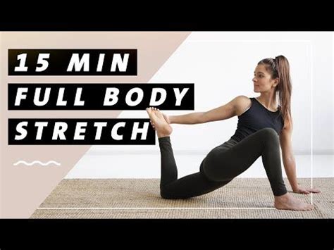 Yoga Ganzk Rper Stretching Routine Den Ganzen K Rper Dehnen