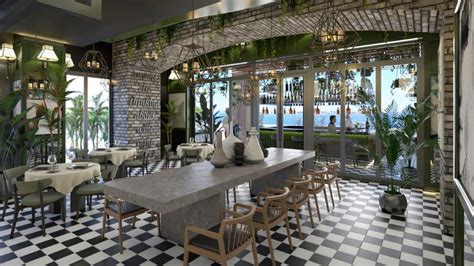 GİNA Restoran Galataport Istanbul Türkiye Norm Art Mimarlık