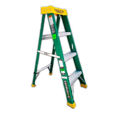 Escalera De Fibra De Vidrio Escalumex Tipo Tijera Pelda Os Altura