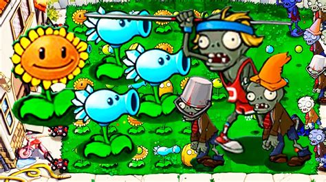 Plants Vs Zombies Game Play Day All Levels YouTube