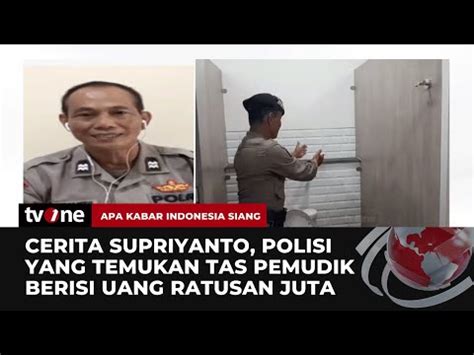 Polisi Temukan Uang Ratusan Juta Milik Pemudik Tertinggal Di Toilet