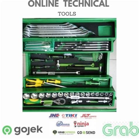 Jual Tekiro Tb Mechanic Mekanik Tool Kit Tool Box Set Pcs