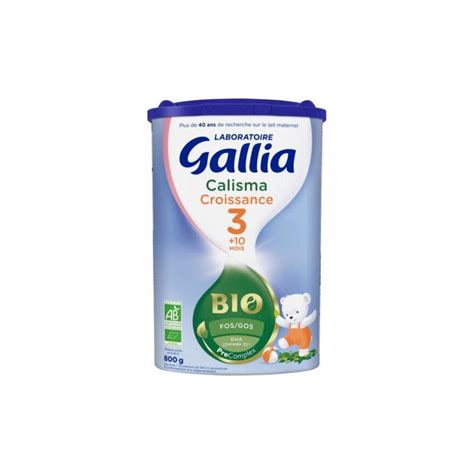 Gallia Calisma Croissance Bio Lait En Poudre De Danone Paramarket