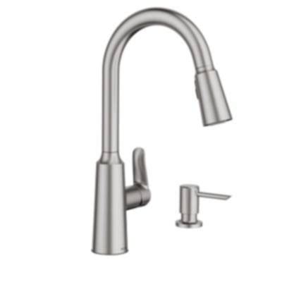 Moen 87028SRS Edwyn Spot Resist Stainless Steel One Handle High Arc