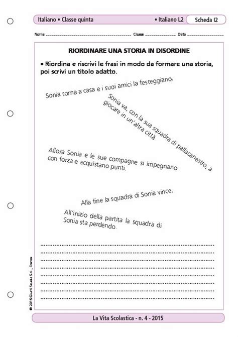 Riordinare Una Storia In Disordine Giunti Scuola