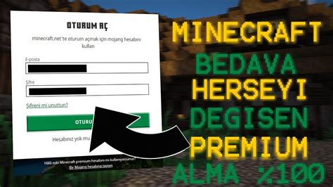 Minecraft Bedava Premium Alma Her Eyi De I En Kesin Siteler V