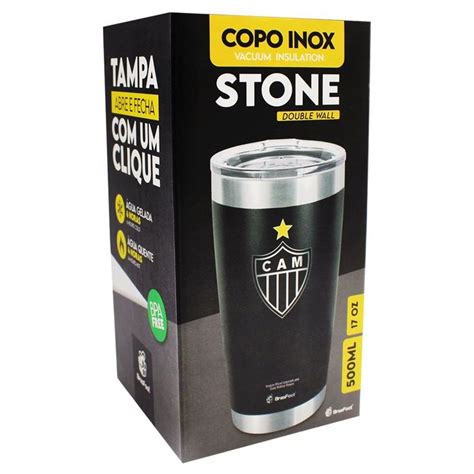 A Black And Silver Cup In A Box With The Caption S Logo On It