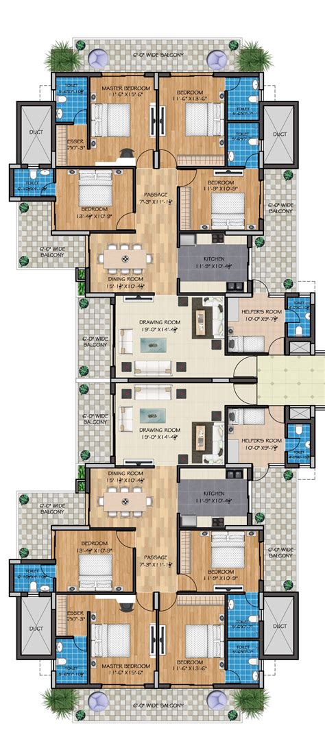 Apartment Design Floor Plans Floor Roma