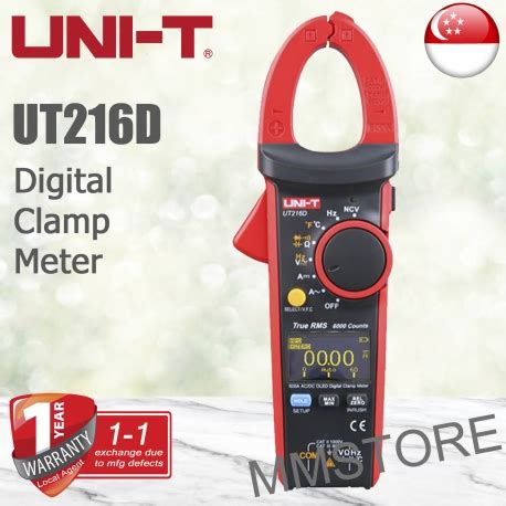 UNI T UT216D Digital Clamp Meter MM Store