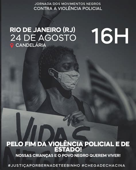 Sisejufe participará do ato Pelo Fim da Violência Policial e de Estado