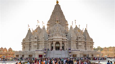 A 96 Million Hindu Temple Opens Amid Accusations Of Forced Labor The