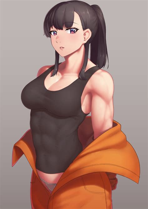 Rule 34 Big Breasts Black Hair Enen No Shouboutai Female Female Only Fire Force Jumpsuit Long