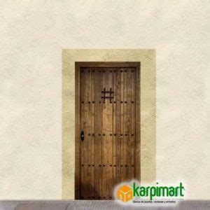 Puerta De Exterior R Stica Ginebra Karpimart Fabrica De Puertas Y