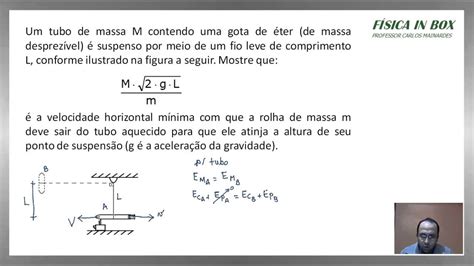 Como resolver problemas de Conservação da Quantidade de Movimento YouTube