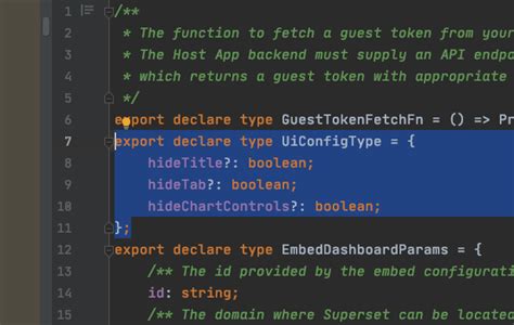 Superset Ui Embedded Sdk NPM Version Not Updated With The Source Code