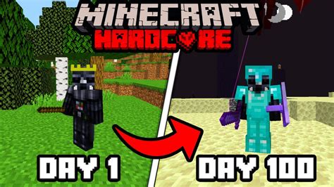 Amazing Days In Hardcore Minecraft Challenge Youtube