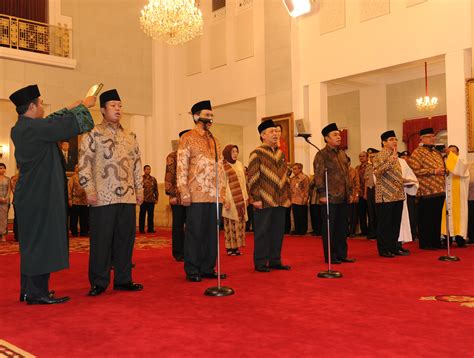 Sekretariat Kabinet Republik Indonesia President Jokowi Inaugurated