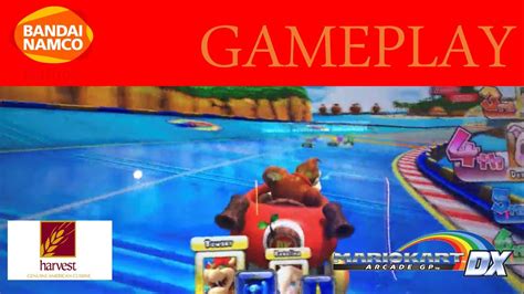 Mario Kart Arcade GP DX Mario Cup Splash Circuit Round 1 1st