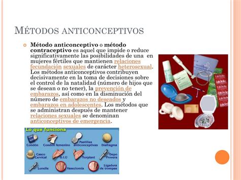 PPT Métodos anticonceptivos PowerPoint Presentation free download