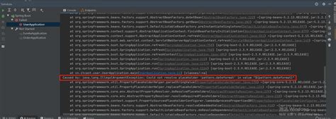 Java Lang Illegalargumentexception Could Not Resolve Placeholder In