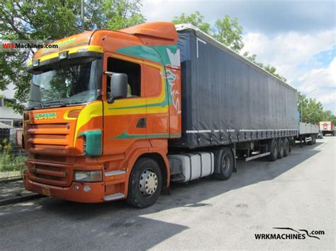 Scania P G R T Series R Standard Tractor Trailer Unit Photos