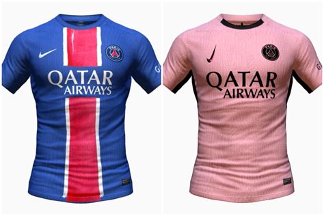 PSG Les Maillots Domicile Et Third 2024 25 Du PSG En Images