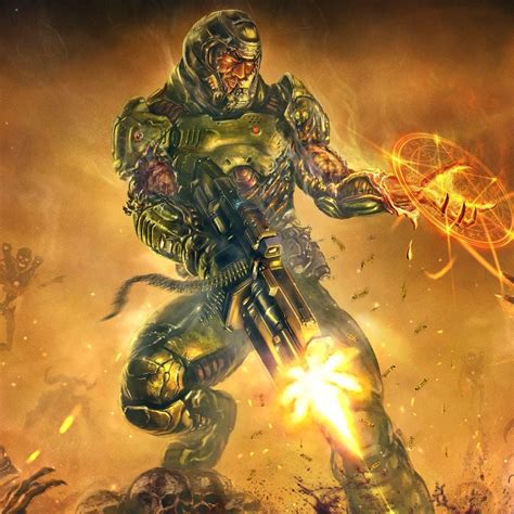 Discover More Than 86 Doom Slayer Symbol Wallpaper Latest In Cdgdbentre