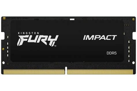 Kingston FURY Impact SO DIMM DDR5 4800MHz 16GB CL38 Comparador De Precios