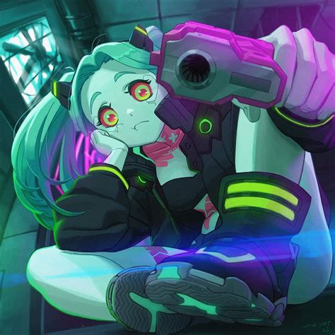 Rebecca Cyberpunk And More Drawn By Tim Yan Danbooru
