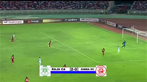 Tazama Goli La Pili Raja Casablanca Wakiifunga Simba 2 0 Raja Ca Vs