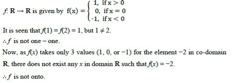 show that the signum function f r→ r given by sarthaks econnect largest online education