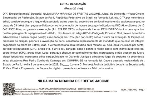 EDITAL DE CITAÇÃO Jornal A Noticia