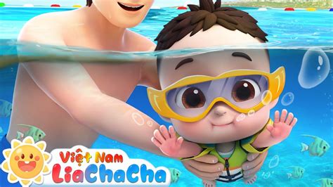 Lia và ChaCha đi chơi biển An toàn khi đi bơi lội LiaChaCha