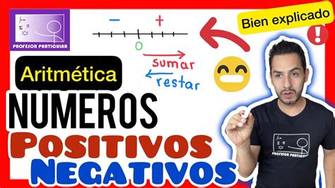 Aprende los números positivos y negativos Guía completa y fácil