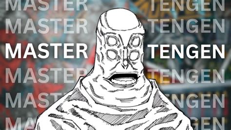 Jujutsu Kaisen Tengen Master Everything You Need To Know AnimeZ