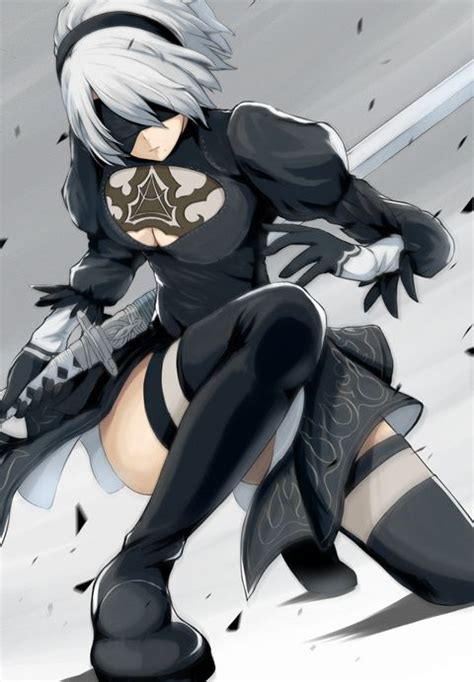 Quelques Fanarts De Nier Automata Et De La Sexy 2b Square Enix Ocean