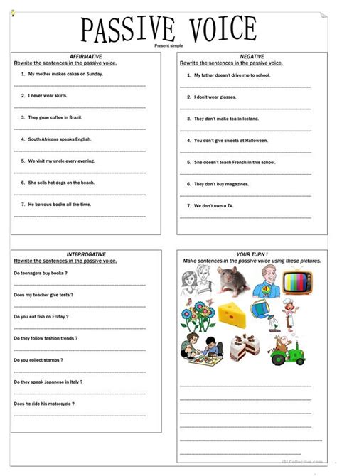 Презентация passive voice present simple