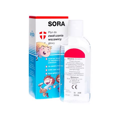 Sora płyn do zwalczania wszawicy głowy 100 ml Dr Max Drogeria
