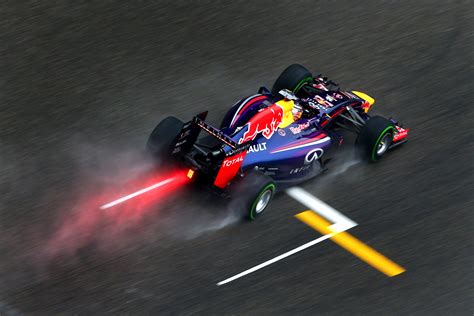 Red Bull F Race Car Rain Formula Red Bull Vettel Sebastian Rb