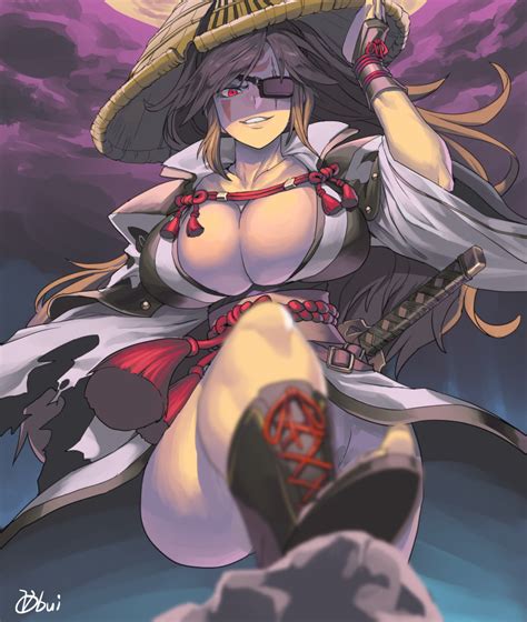Baiken Guilty Gear And More Drawn By Obui Danbooru